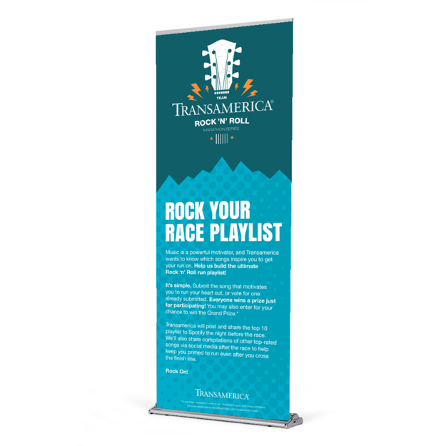 Transamerica Rock Playlist Banner (1000x724), Png Download