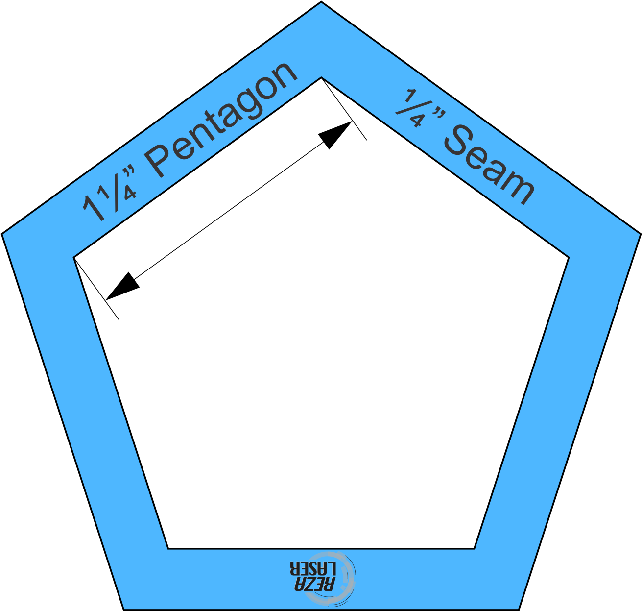 Pentagon (1310x1310), Png Download