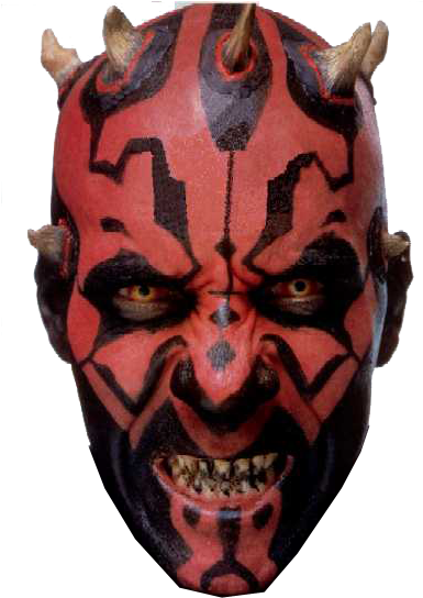 Images/star Wars/darth Maul Head - Darth Maul Angry Face (399x567), Png ...