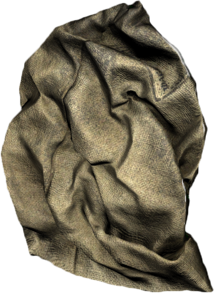 Burlap Sack - Png Sack (421x577), Png Download