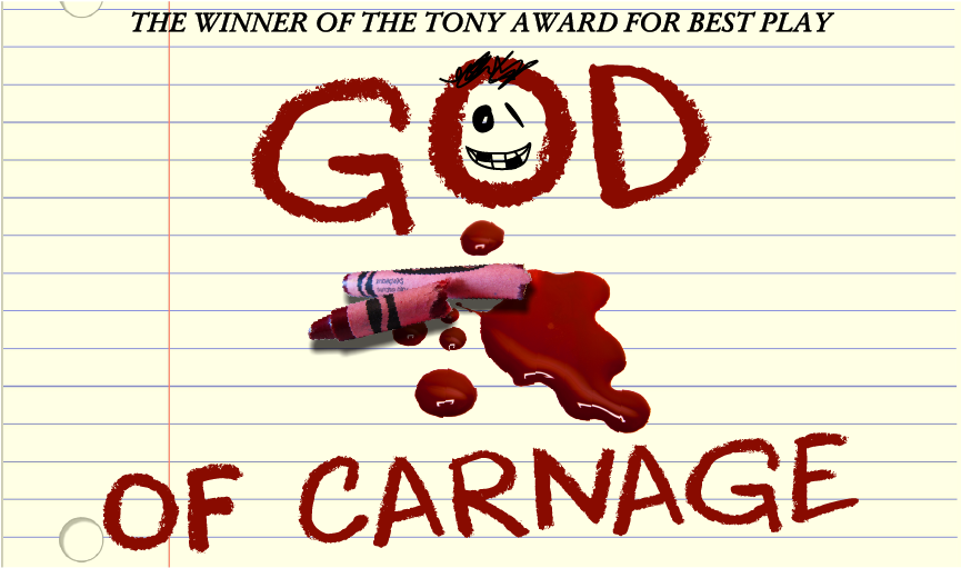 God Of Carnage - Poster (874x1296), Png Download