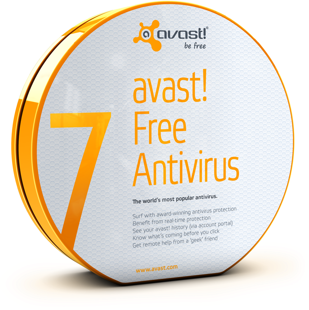 Box Avast Free 1000 - Avast Software (1000x1000), Png Download