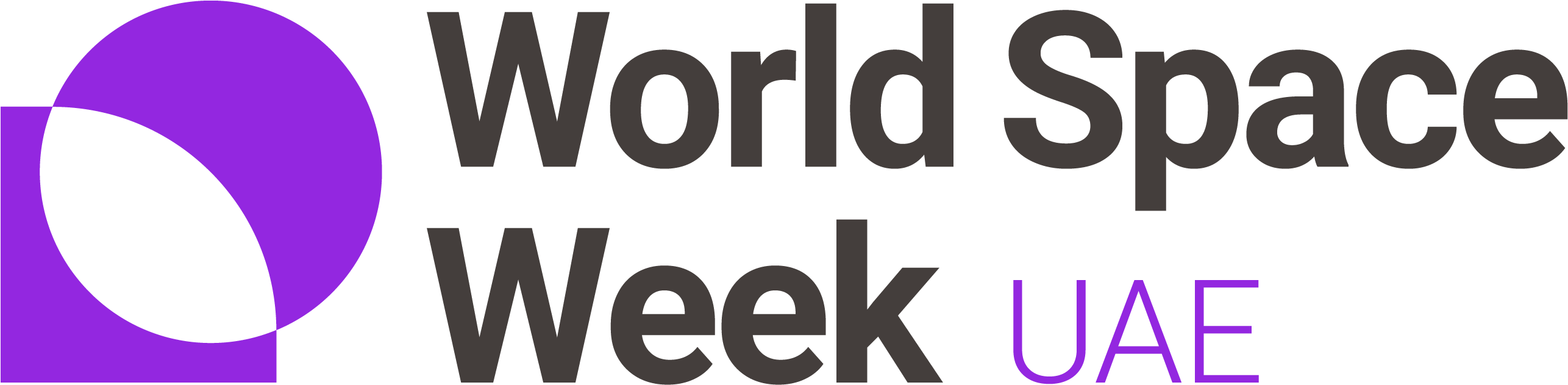 World Space Week Uae-03 (3171x1226), Png Download