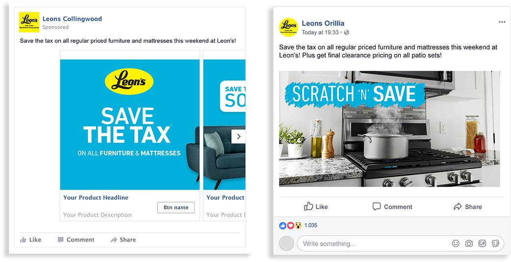 Photo Of Facebook Ads (1084x916), Png Download