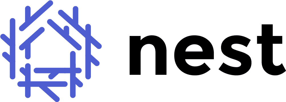 Nest Logo Png (1037x418), Png Download
