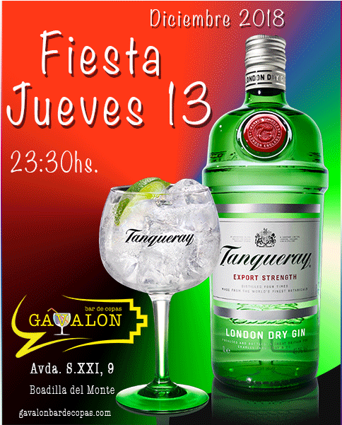 Download Fiesta Tanqueray 13d | Transparent PNG Download | SeekPNG