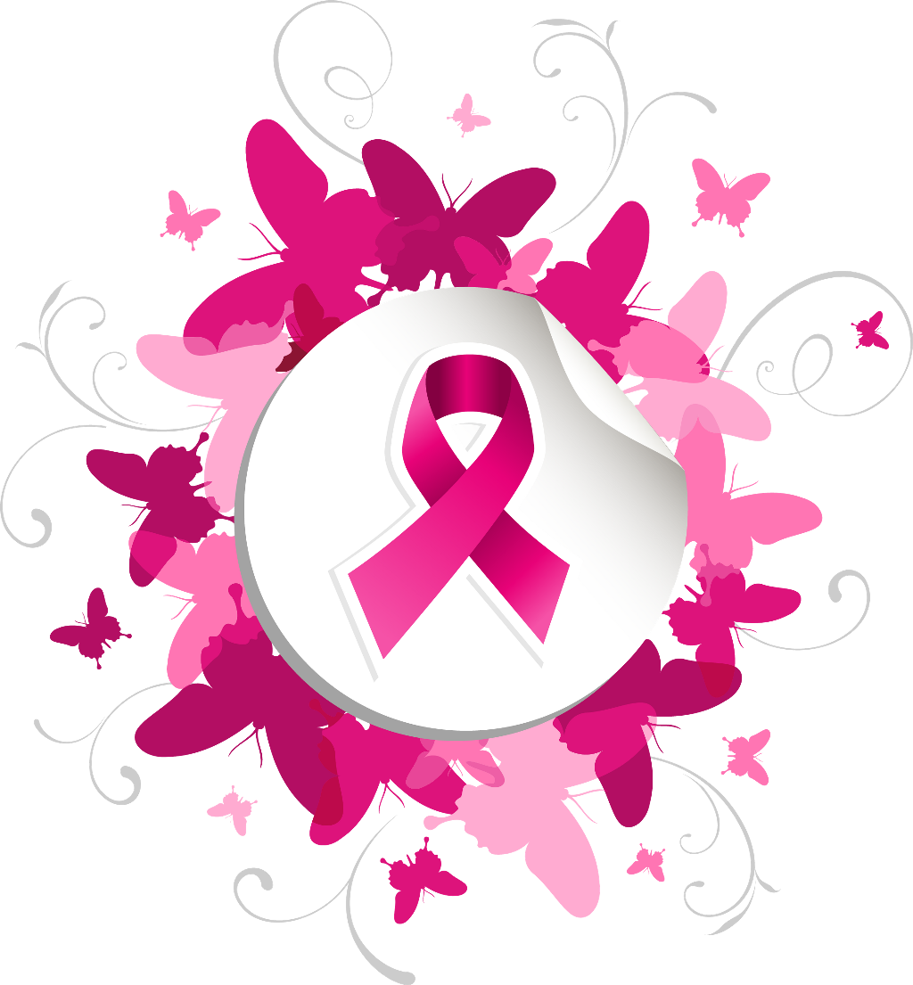 Ribbon Pink Breastcancer Breastcancerawareness Awarenes (1024x1105 ...