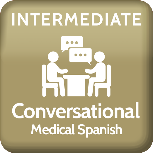 Medical Spanish Intermediate Conversational Class (600x600), Png Download