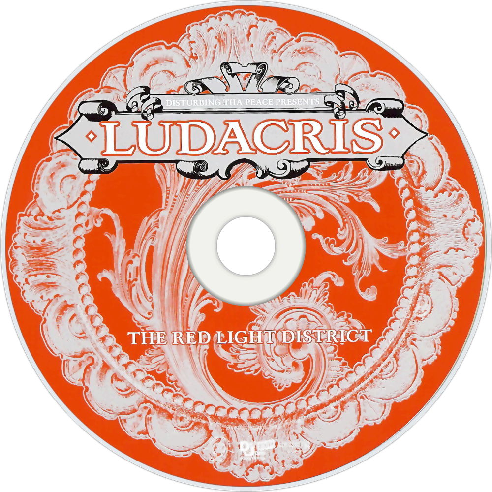 Ludacris The Red Light District Cd Disc Image (1000x1000), Png Download