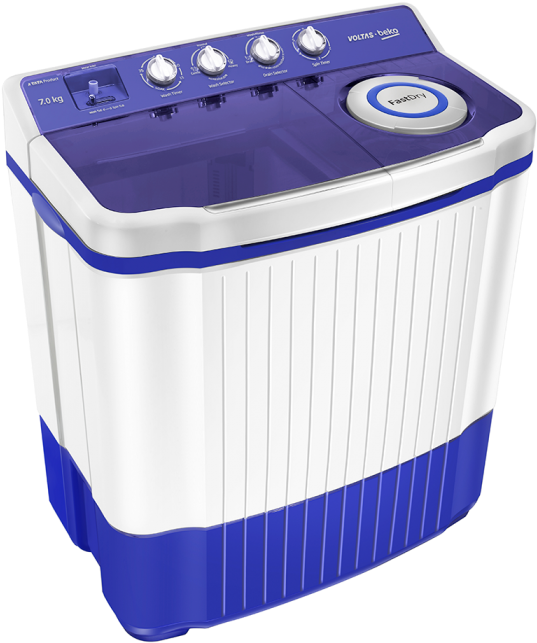 5 Kg Semi Automatic Washing Machine Wtt75bt (700x700), Png Download