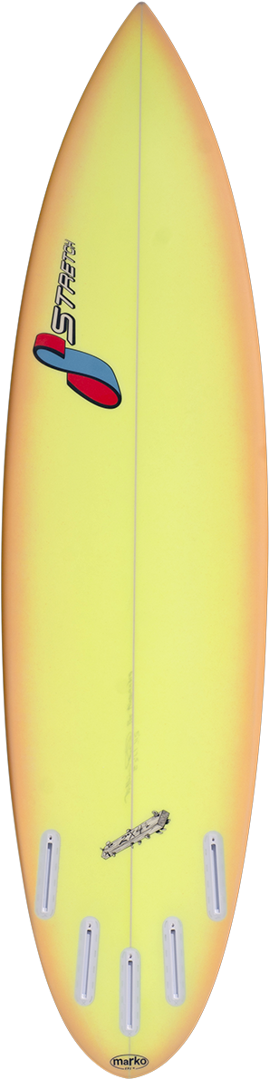 Step Up Surfboard (322x1222), Png Download