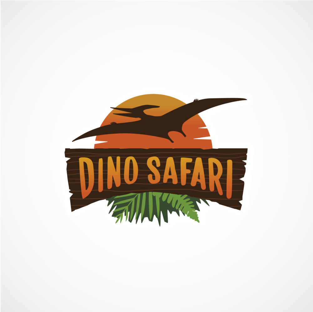 Dino Safari Logo (1000x999), Png Download