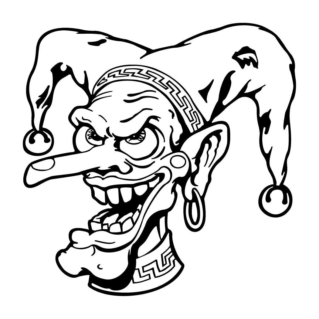 Download Joker/jester Decal | Transparent PNG Download | SeekPNG