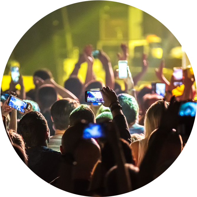 Concerts And Events (706x683), Png Download