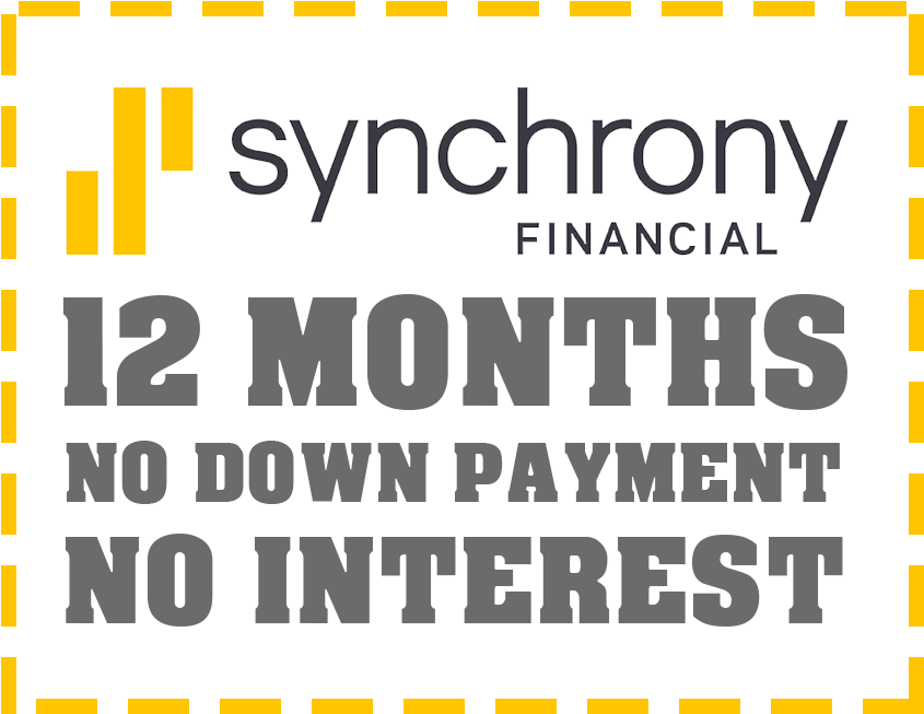 Financing By Synchrony Financial (955x747), Png Download