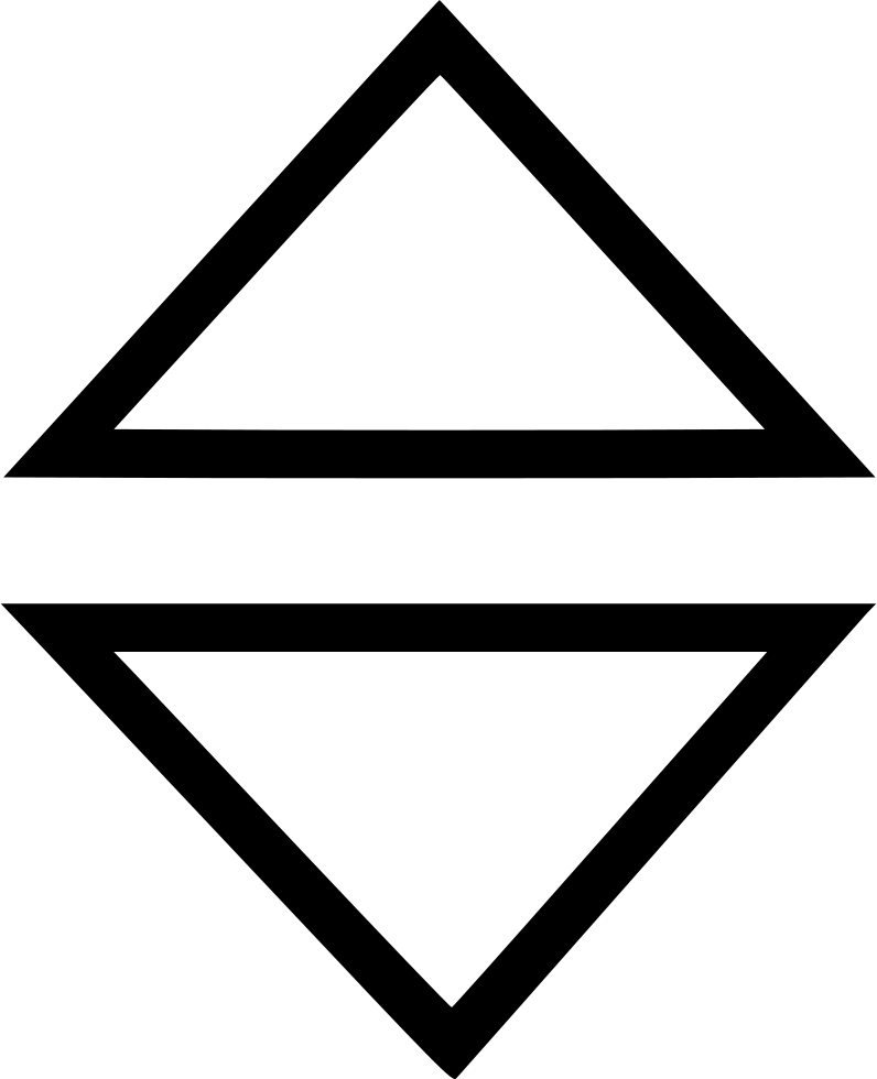 Triangle Up Down Svg Png Icon Free Ⓒ - Triangle Up And Down (796x980 ...