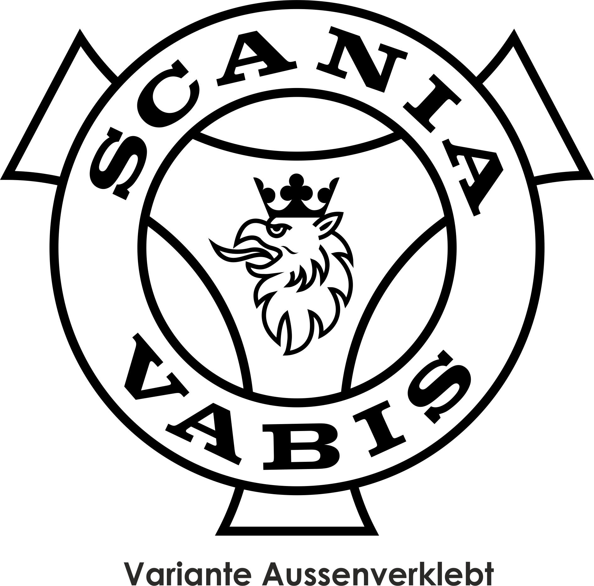 Klicken Sie Für Eine Grössere Ansicht - Scania Vabis Logo Png ...