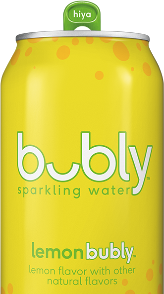 Bubly Lemon Sparkling Water 12 Can Mini Pack - Bubly Sparkling Water 12 ...