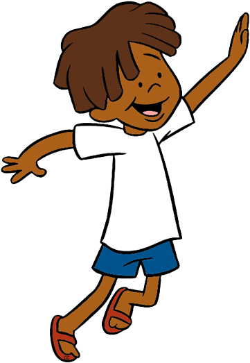Clifford - Black Guy From Clifford The Big Red Dog (367x537), Png Download