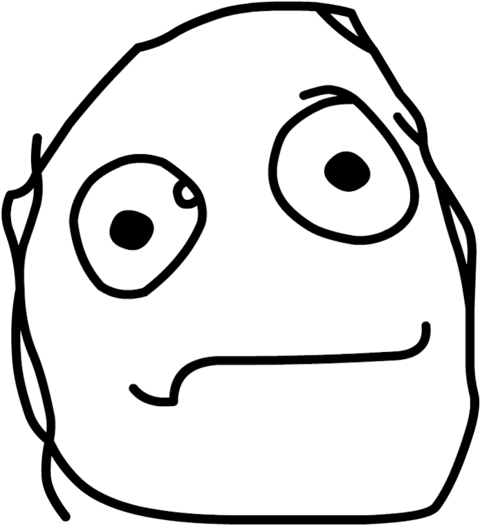 Download Vector Royalty Free Library Derp Transparent Rage - Derp Face ...