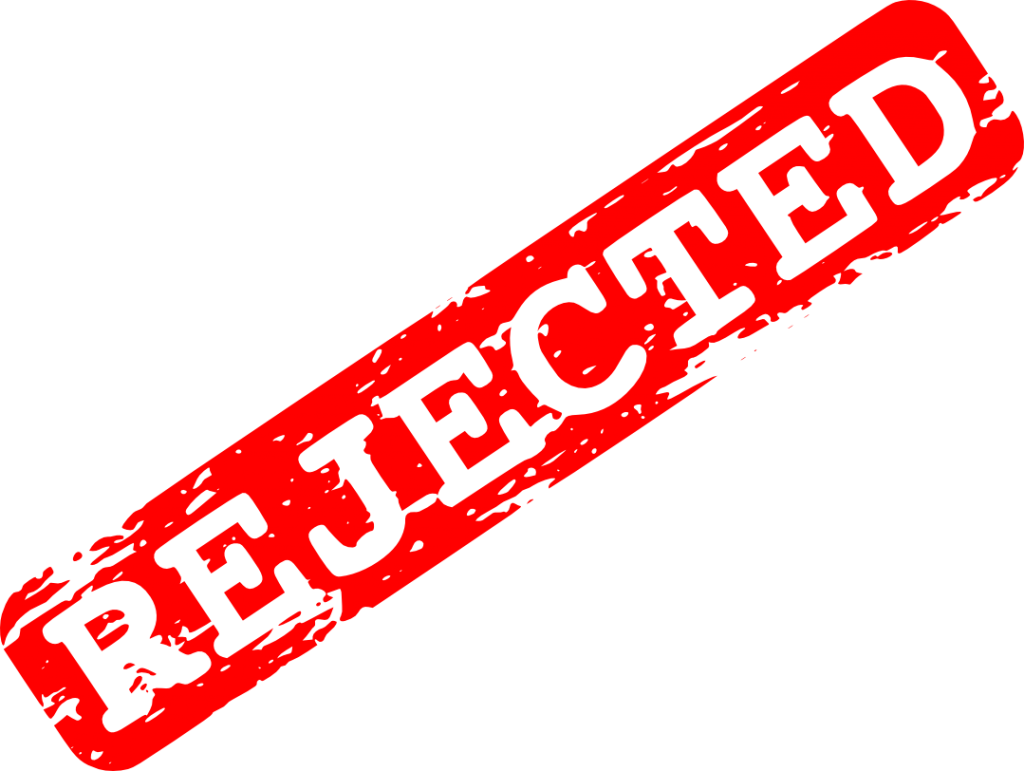 Red Rejected Stamp - Denied Png (1024x771), Png Download