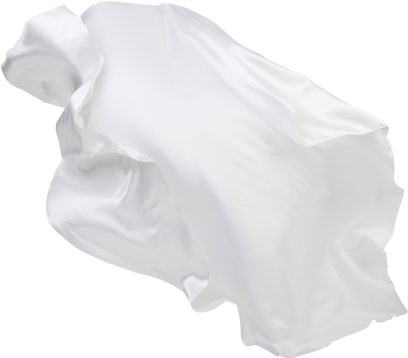 Flying White Fabric - Textile (866x650), Png Download
