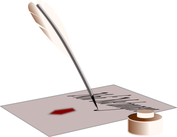 Writing Gif Animation Png (600x465), Png Download