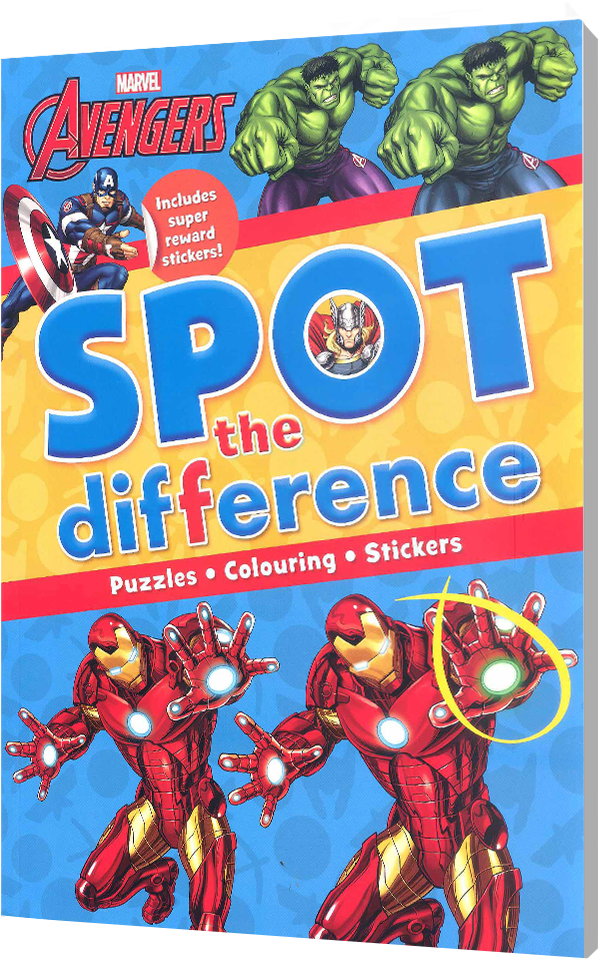 Download Picture Of Marvel Spot The Difference-avengers - Marvel ...