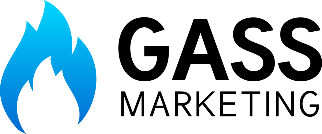 Gass Marketing Flame Logo - Graphic Design (1024x427), Png Download