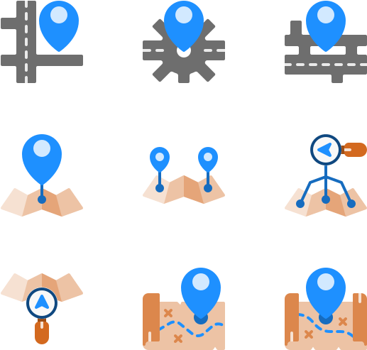 Maps (600x564), Png Download