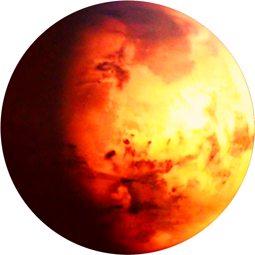 Download Mars Sticker - Sphere | Transparent PNG Download | SeekPNG