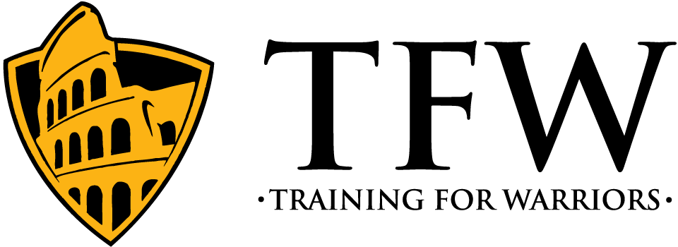 Tfw Logo Black Gold - Training For Warriors Logo (960x350), Png Download