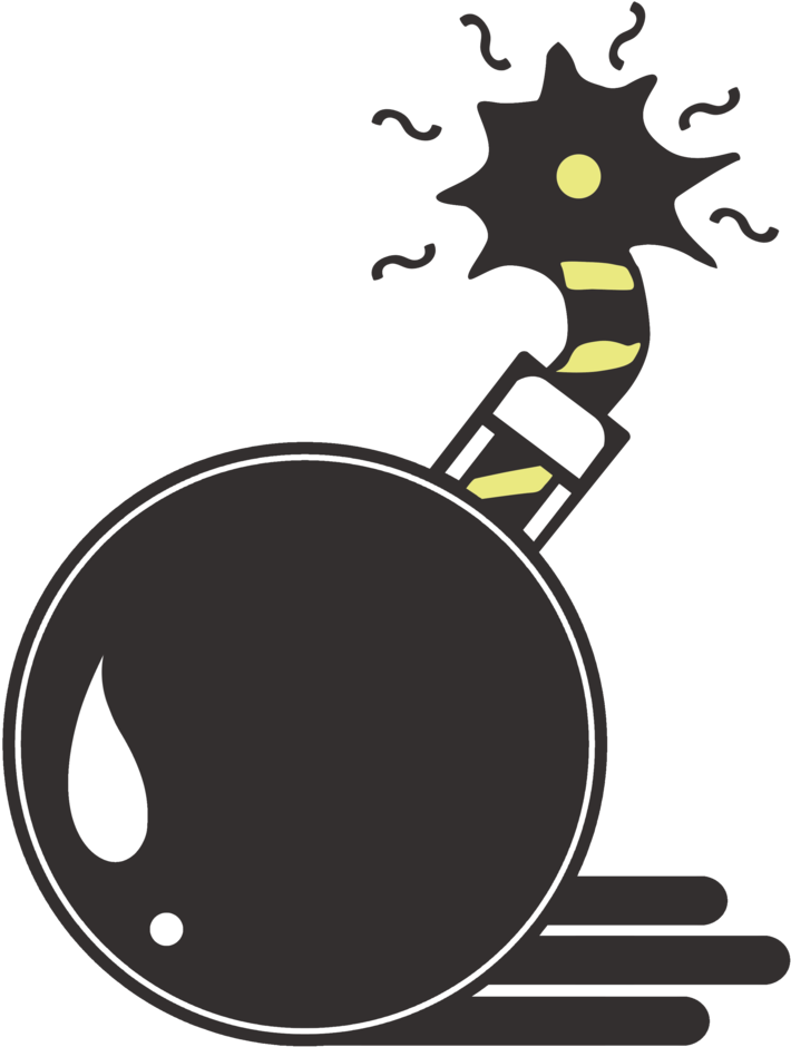 La Bomba - Cartoon (1000x1307), Png Download