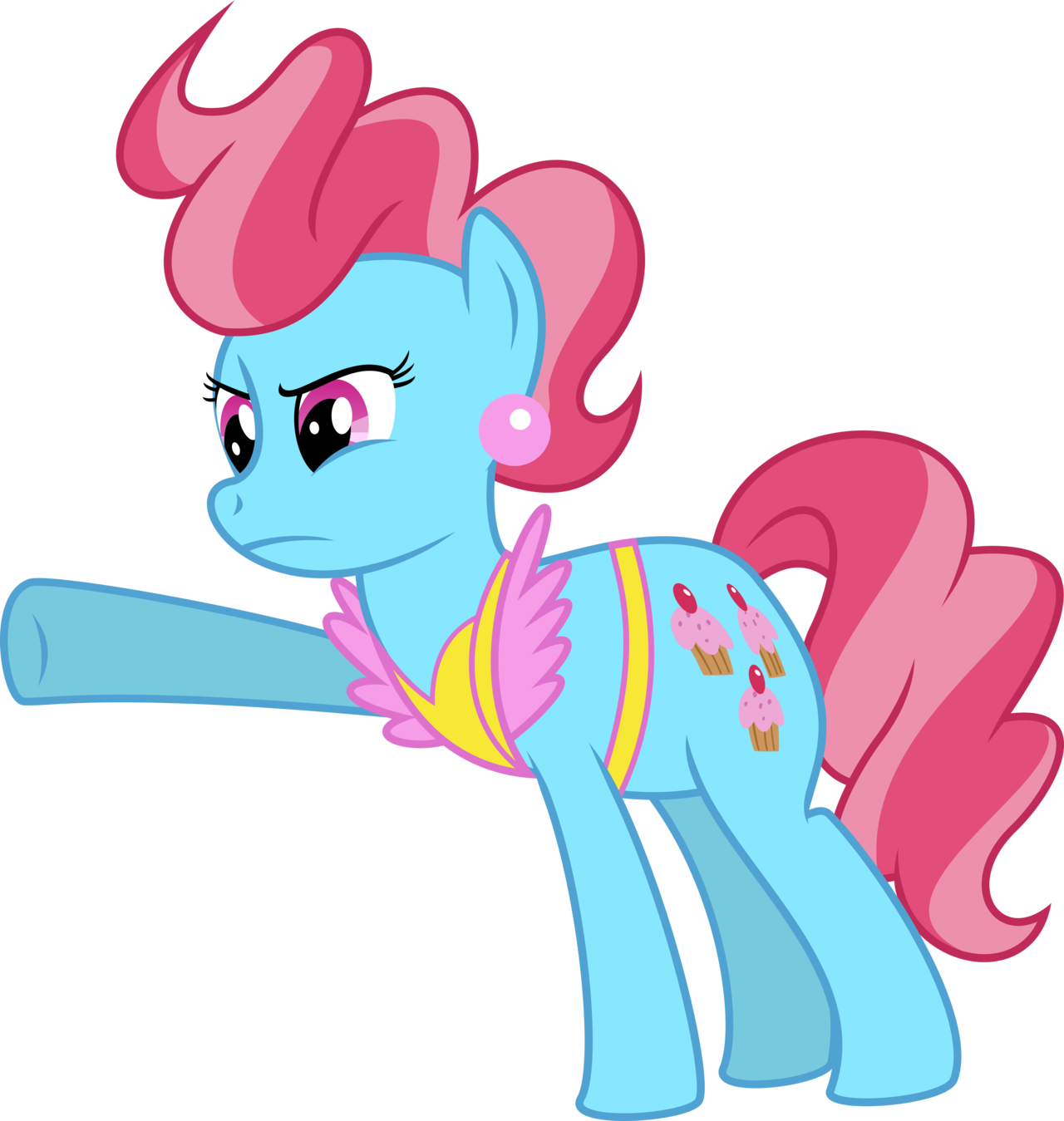 Cup Cake In Command By Yetioner - My Little Pony Mrs Cupcake (1280x1349 ...