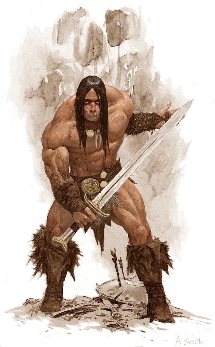Download Conan Paintings - Conan Board Game Characters | Transparent ...