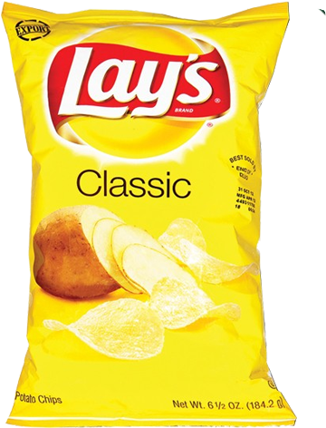 Download Lays Classic Potato Chips - Lays | Transparent PNG Download ...