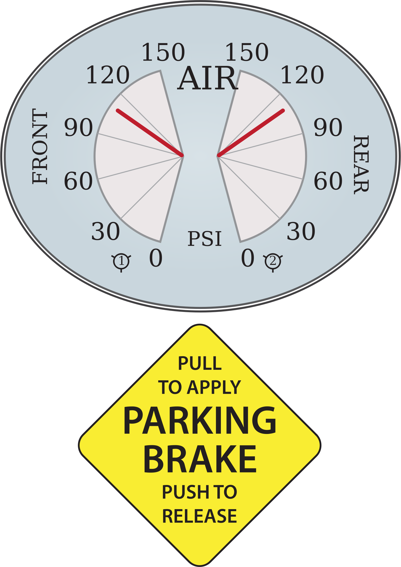 This Free Icons Png Design Of Parking Brake And Air (1592x2254), Png ...
