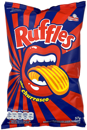 Brazil - Ruffles (600x600), Png Download