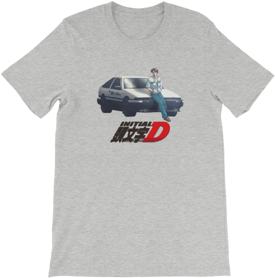 Initial D - Shirt (600x600), Png Download