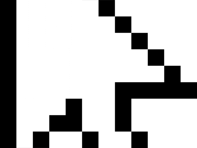 Computer Mouse Clipart Clicker - Arrow Cursor (640x480), Png Download