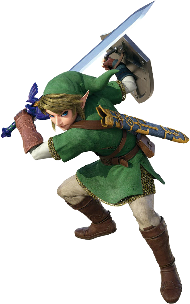 Download Link - Botw Link Vs Tp Link | Transparent PNG Download | SeekPNG