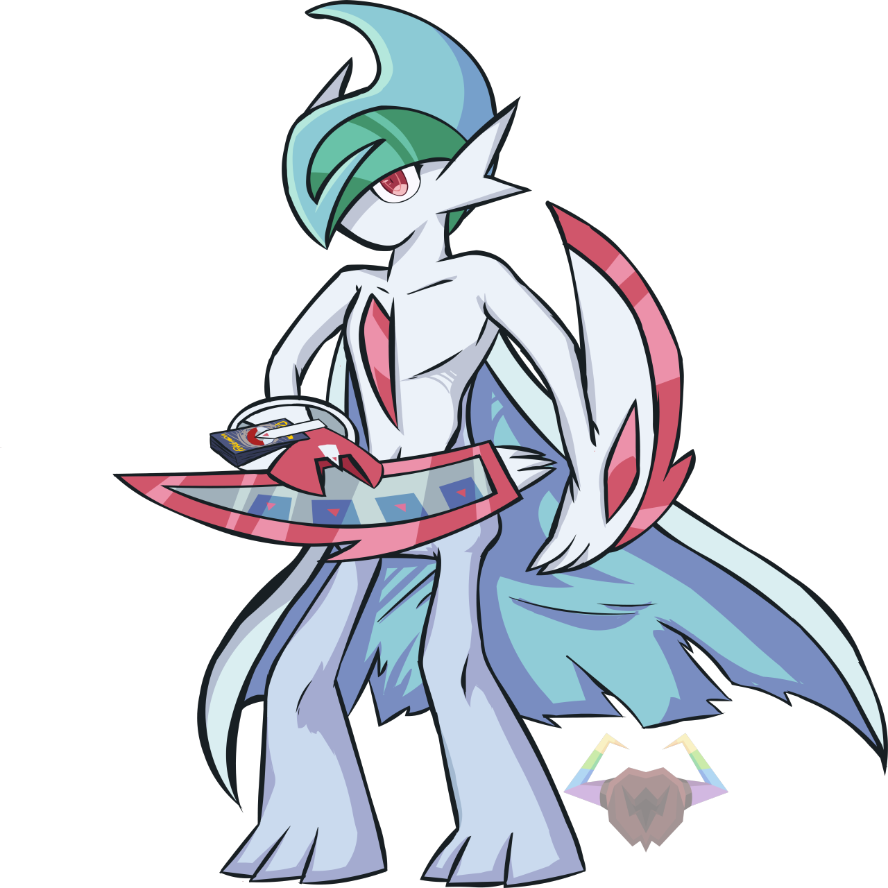 Mega Gallade Goes To The Shadow Realm And Dies - Cartoon (1280x1280 ...