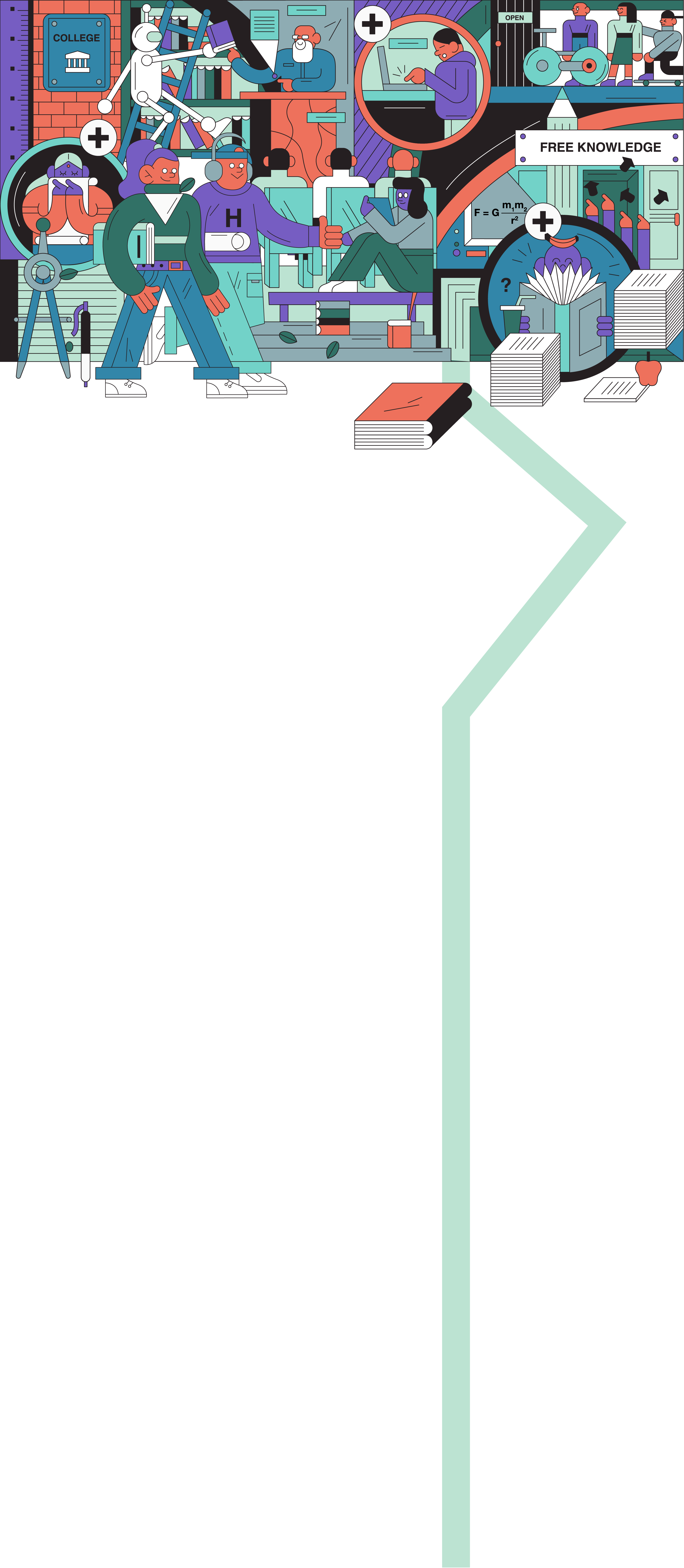 Header Illustration (3201x7341), Png Download