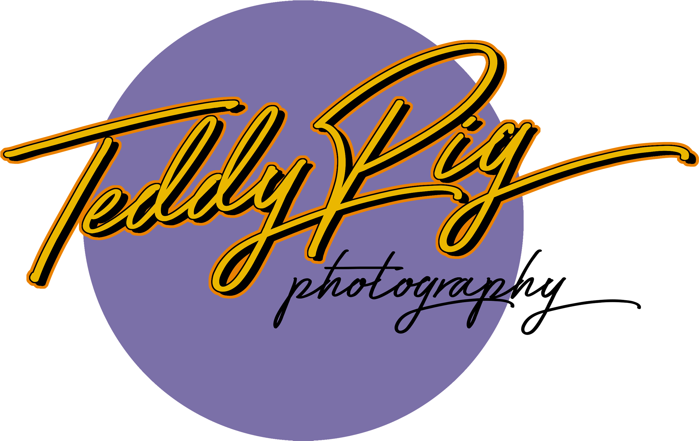 Teddy Pig Photography - Calligraphy (2500x1683), Png Download