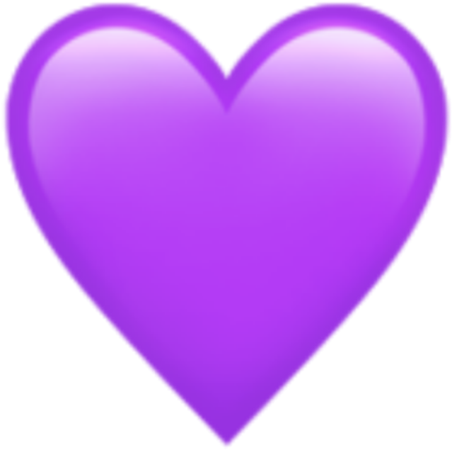Download Purple Love Emoji Emoticon Iphone Feed Png Iphone Purple ...