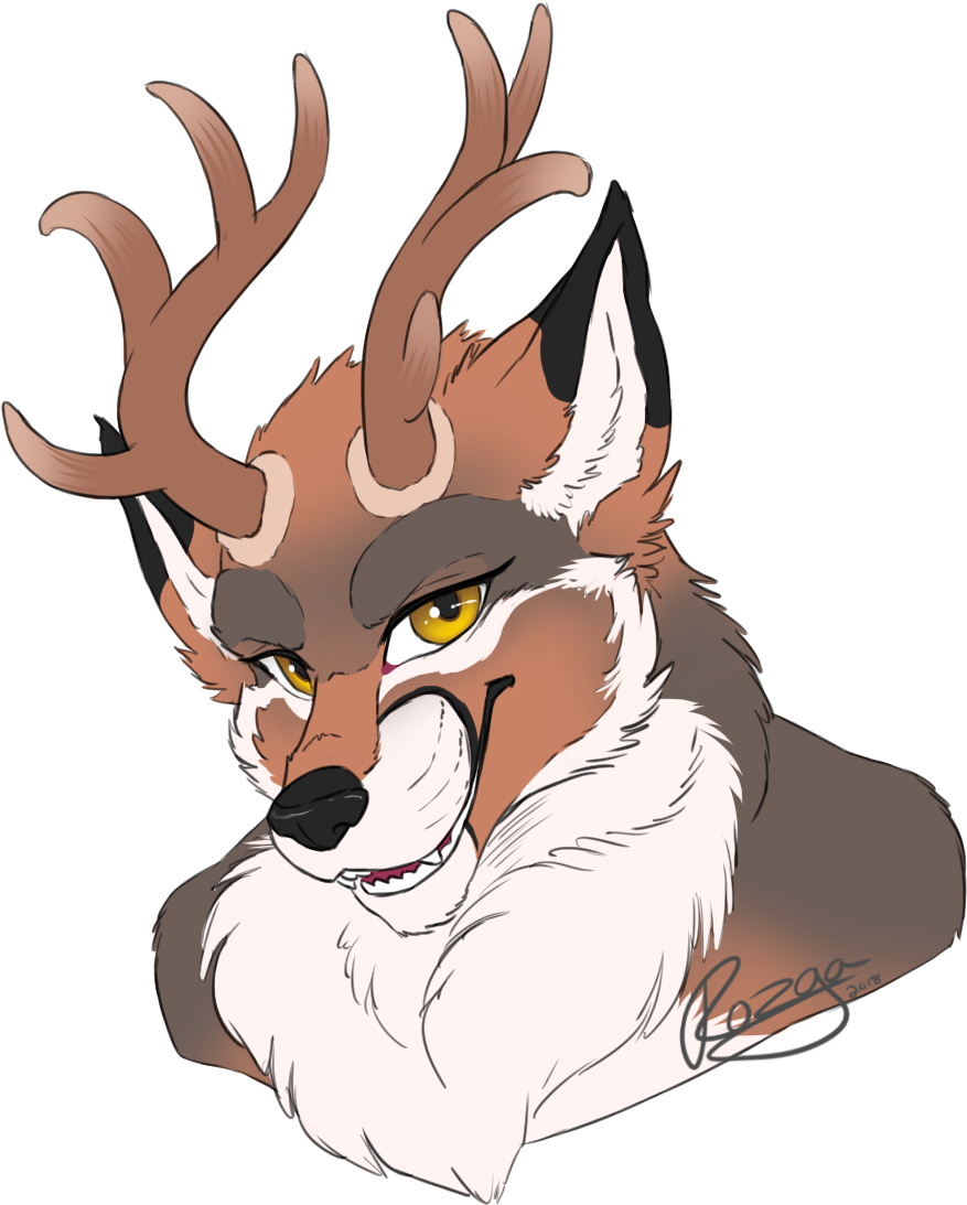 Handsome Bust Of Jager - Cartoon (1000x1200), Png Download