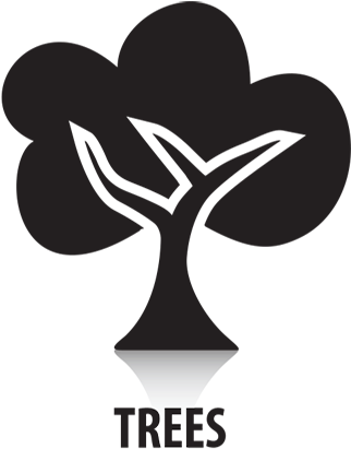 Trees - Emblem (585x585), Png Download