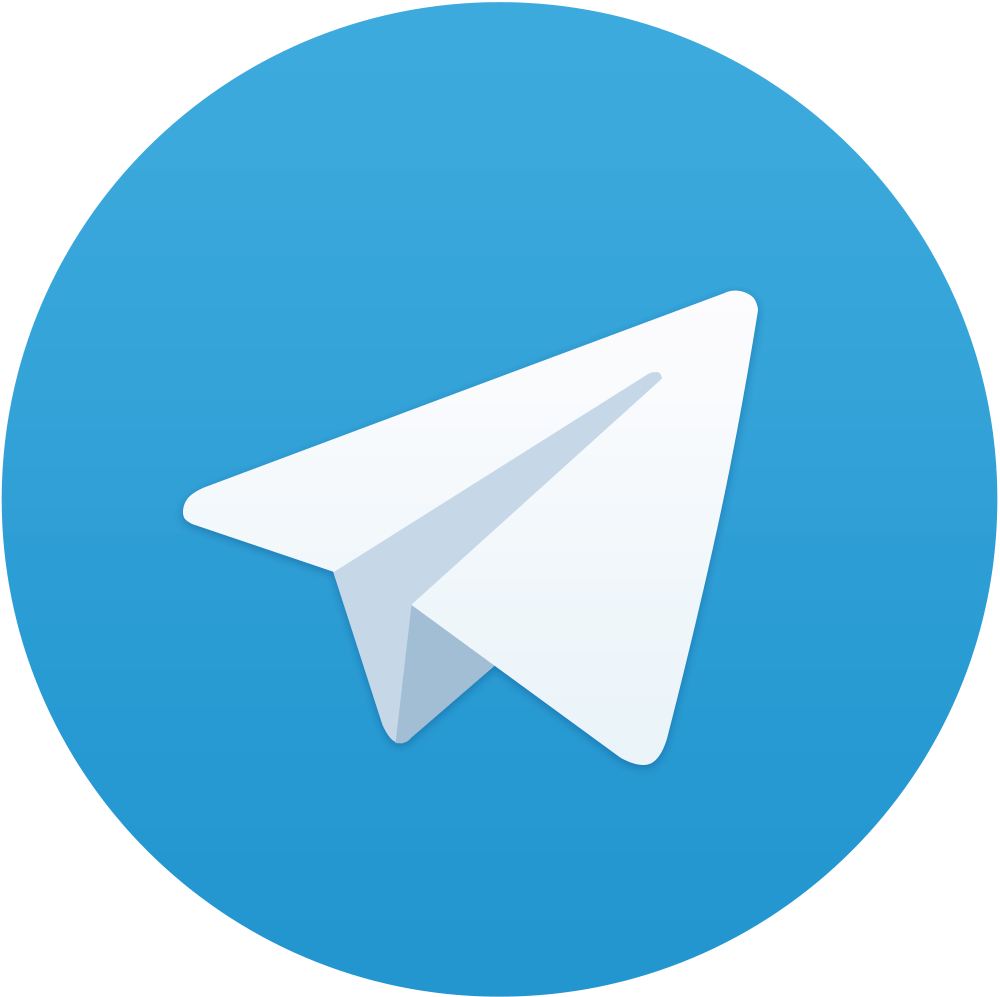 Download Telegram App Icon - Logos Of Social Media Apps | Transparent ...