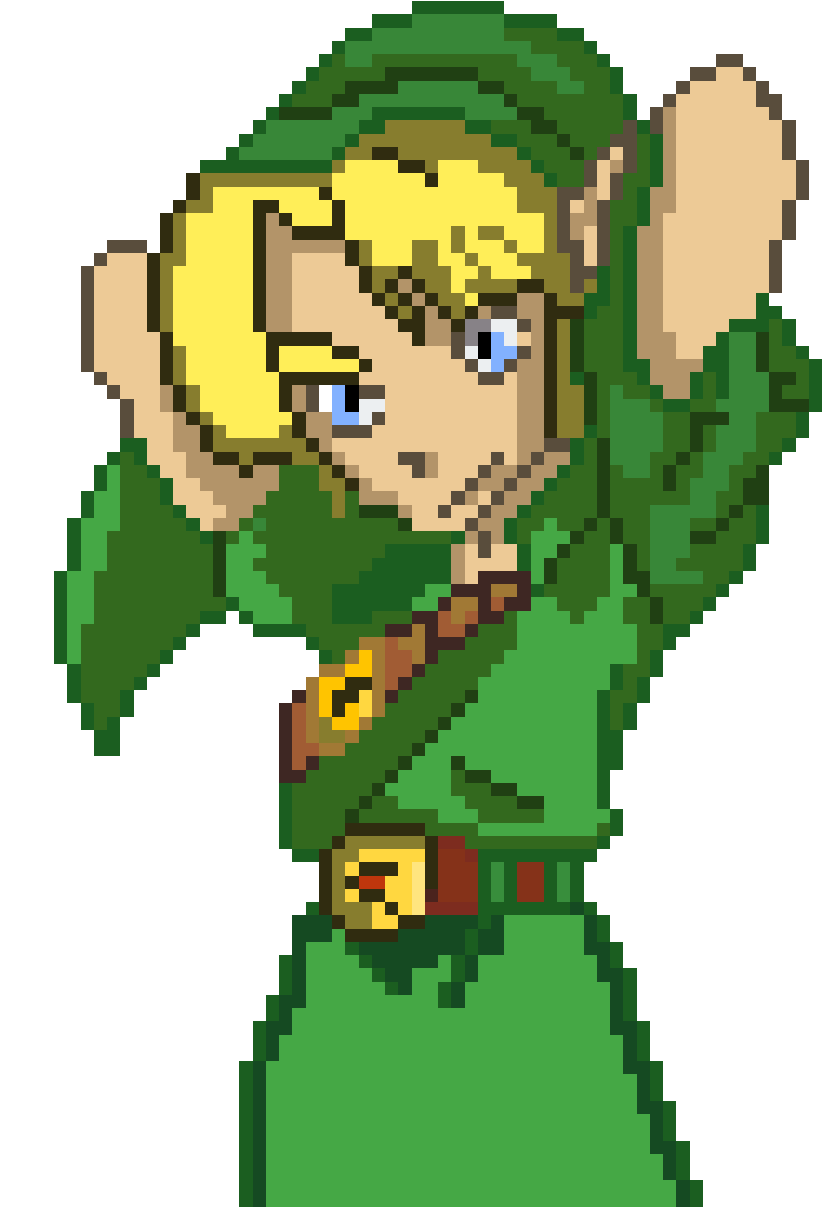 Legend Of Zelda Link - Cartoon (1200x1200), Png Download