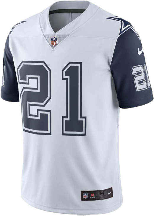 Dallas Cowboys Colour Rush Ezekiel Elliott Nike Vapor - Color Rush ...